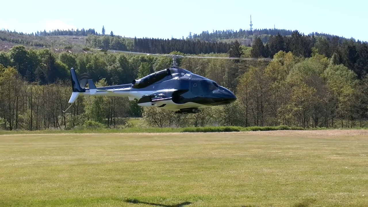 WORLD´S LARGEST RC AIRWOLF BLACK BELL-222 ELECTRIC SCALE 1:3.5 MOD ...